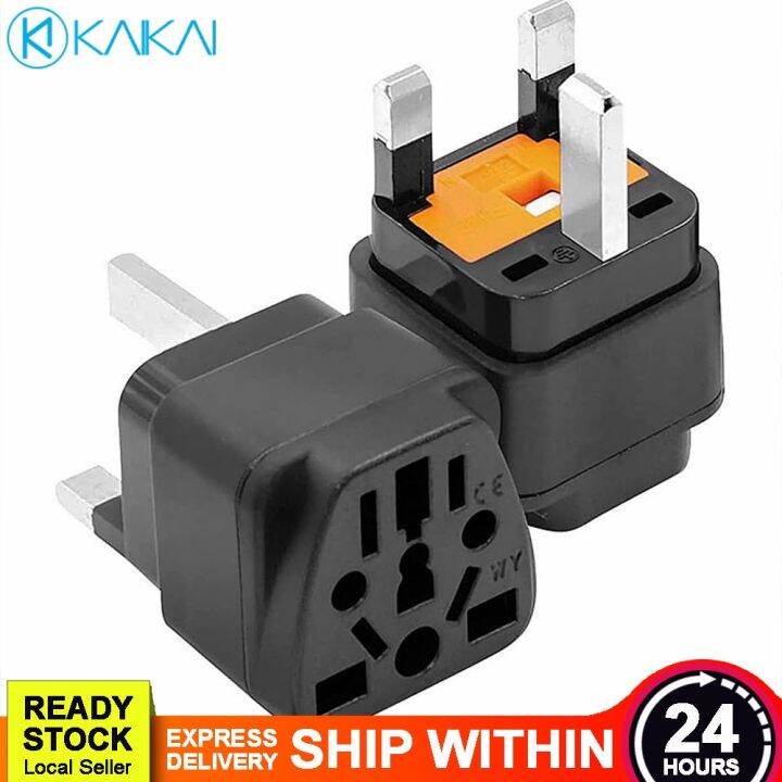 🔥 WIDE USE 🔥 Universal Travel 3 Pin Adapter Multi Type Charger ...