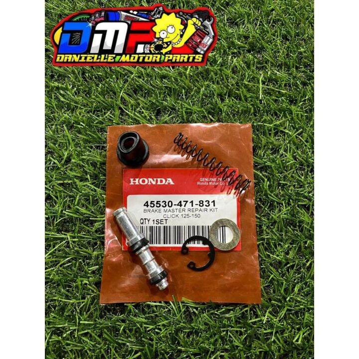 DMP MOTORCYCLE BRAKE MASTER REPAIR KIT CLICK125-150 45530-471-831 HONDA GENUINE | Lazada PH