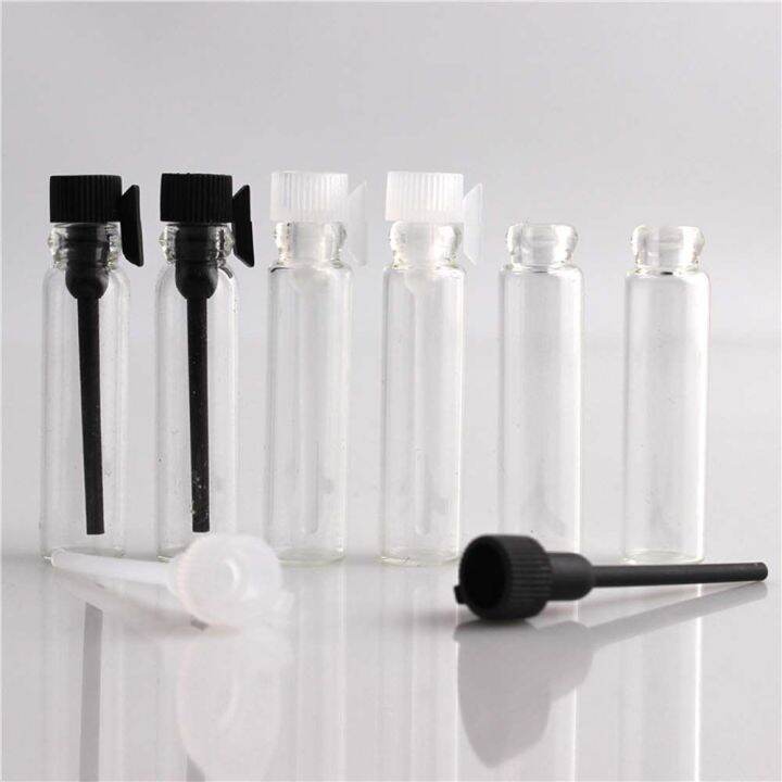 DE12451 1ML/2ML Glass Fragrance Refillable Bottles Cosmetic Containers ...