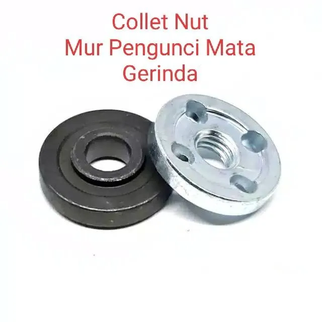 Collet Nut Gerinda Mur Jepit Mata Gerinda Tangan 4 Inch Mur Kunci ...