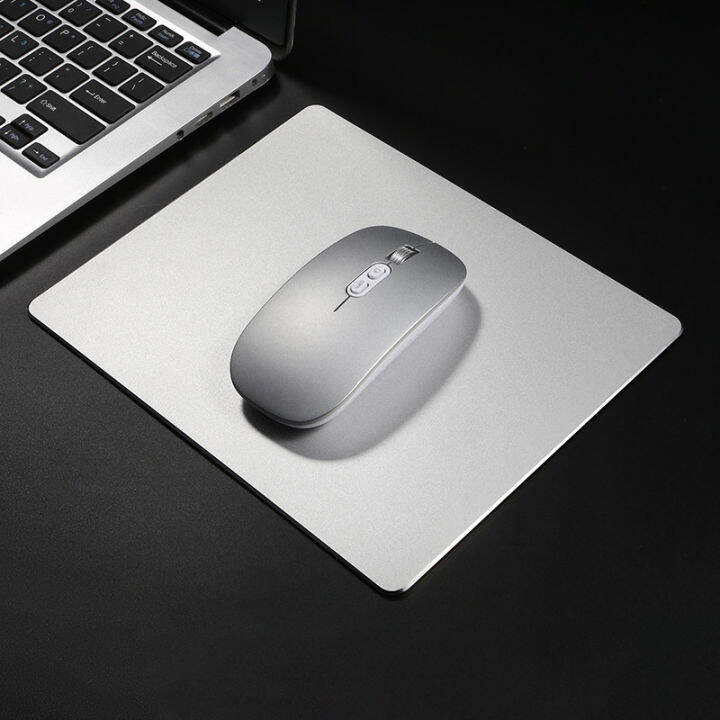 Custom Logo Desk Metal Aluminum Mouse Pad Blank Sublimation Ergonomic ...