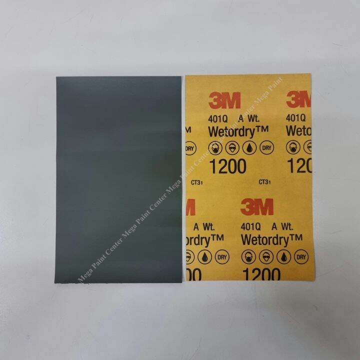 3M (1pc) Wetordry Abrasive Sheet Sand Paper Grit 1000, 1200, 1500, 2000 ...