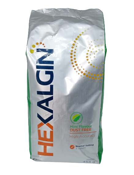 Alginate Hexalgin Normal Set Mint Flavour Dust Free Hexa Dental Alginat ...