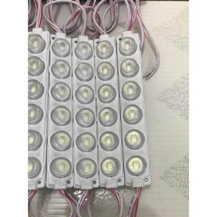 Lampu LED Module 6 Mata 6 Watt 24 Volt / LED Modul 6 Mata Besar 6W 24V ...