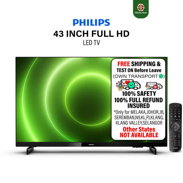 Philips 43 Inch Full HD LED TV 43PFT5706 | Lazada