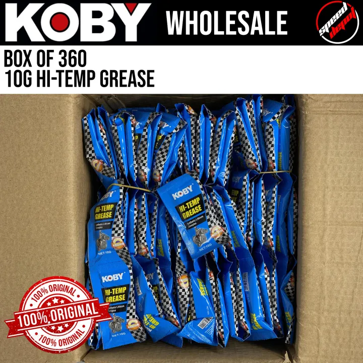 [WHOLESALE] Koby Hi-Temp Grease (10G) - 1 BOX (360 pcs) | Lazada PH