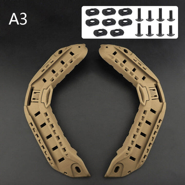 NewHopeTreee Helmet Side Rail Tactical Paintball CS FAST Helmet ...