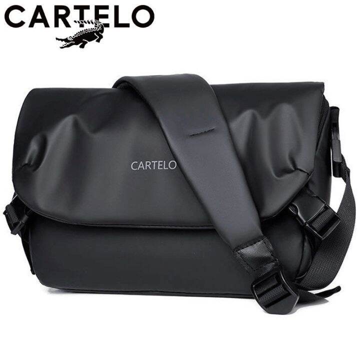 Cartelo 2022 new single shoulder bag male popular logo inclined bag leisure messenger tooling a ...