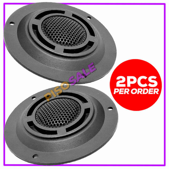 Piezo Tweeter Round With Grills 700W [ PER PAIR ] | Lazada PH