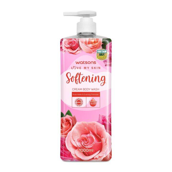 WATSONS Softening Cream Body Wash 1L | Lazada PH