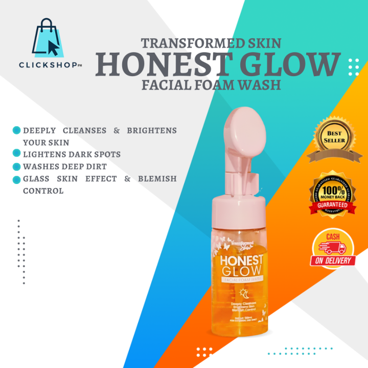 Honest Glow by Transformed Skin Facial Foam Wash | Lazada PH