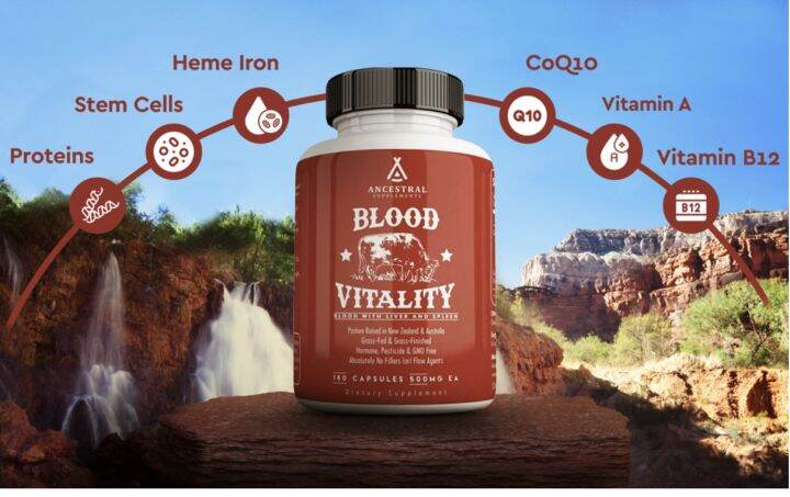 Ancestral Supplements Blood Vitality is Blood, Liver and Spleen Formula ...