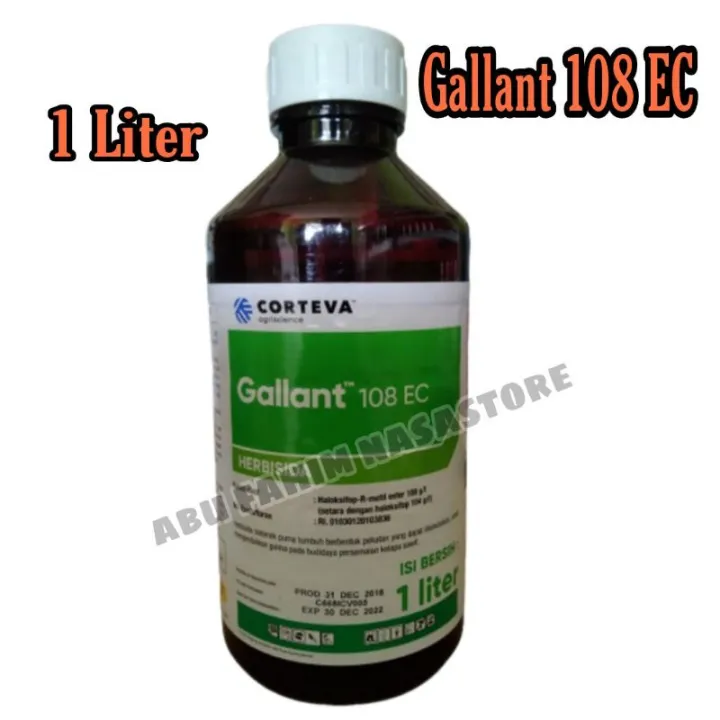 HERBISIDA GALLANT 108 EC 1 LITER / RACUN GALANT 108 EC / HERBISIDA GALAN 108 EC | Lazada Indonesia