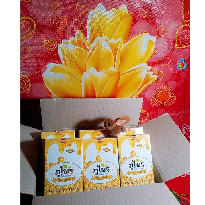 น้ำผึ้งแท้100% ตราภูไพร HONEY STICK (6กล่อง) | Lazada.co.th