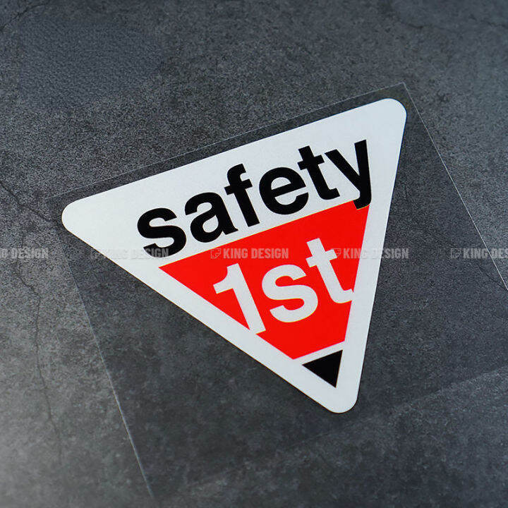 JDM Sticker Safety First Warning Reflective Sticker Novice On The Road ...
