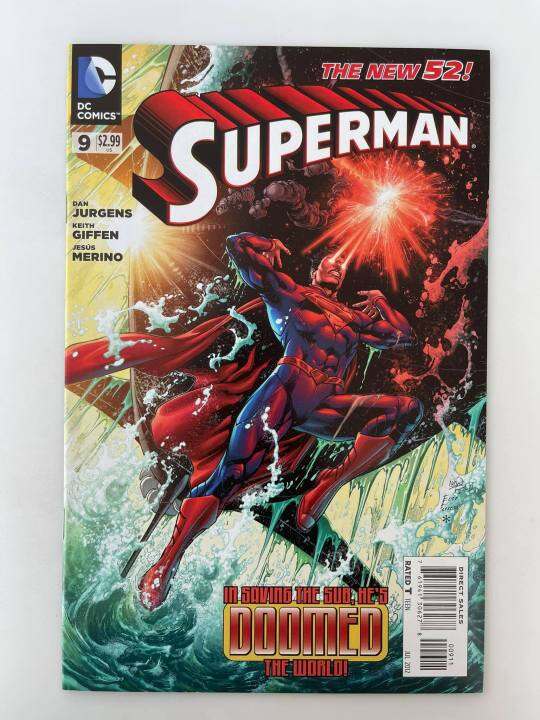 Superman 9 A Published Jul 2012 by DC Comic Book Cover by Ivan Reis and ...