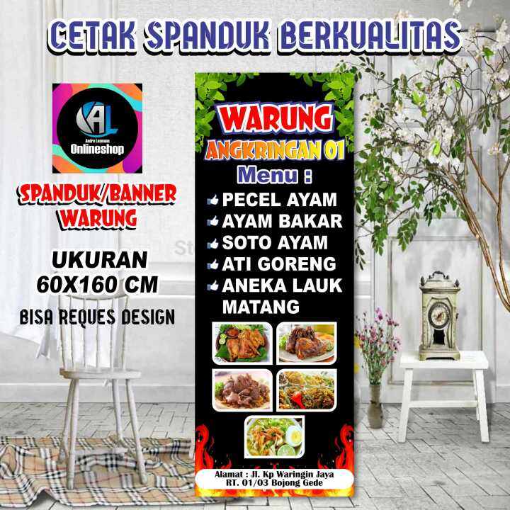 Banner, Spanduk Angkringan 01 B | Lazada Indonesia