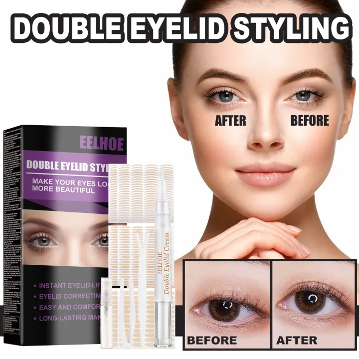 Eelhoe Double Eyelid Styling Invisible Self-adhesive Double Eyelid ...