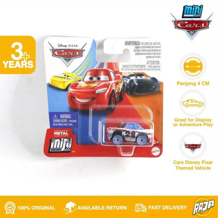Cars Disney Pixar Mini Racers Mattel - Cigalert | Lazada Indonesia