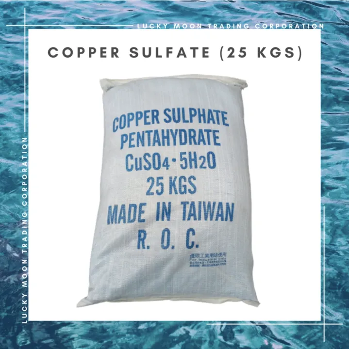 LMTC Copper Sulfate Sack (25 KILOS) Made in Taiwan | Lazada PH