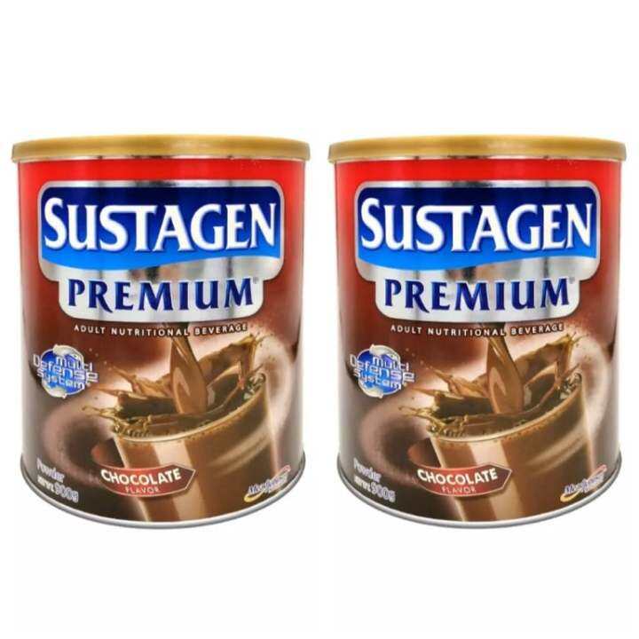 Sustagen Premium Chocolate 900g by 2 Cannisters ( Adult Nutritional ...