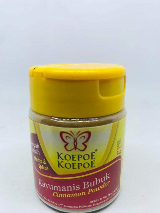 Kayumanis Bubuk 35g Koepoe-Koepoe / Cinnamon Powder | Lazada Indonesia