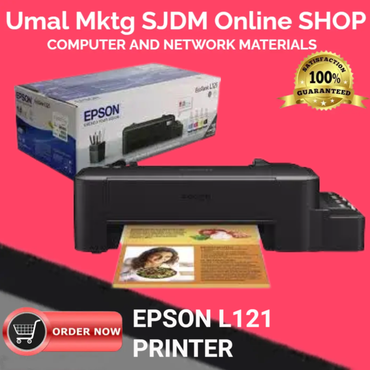 EPSON Eco Tank L121 Single Function Printer | A4 Ink Tank Printer | Office Printer | Printer ...