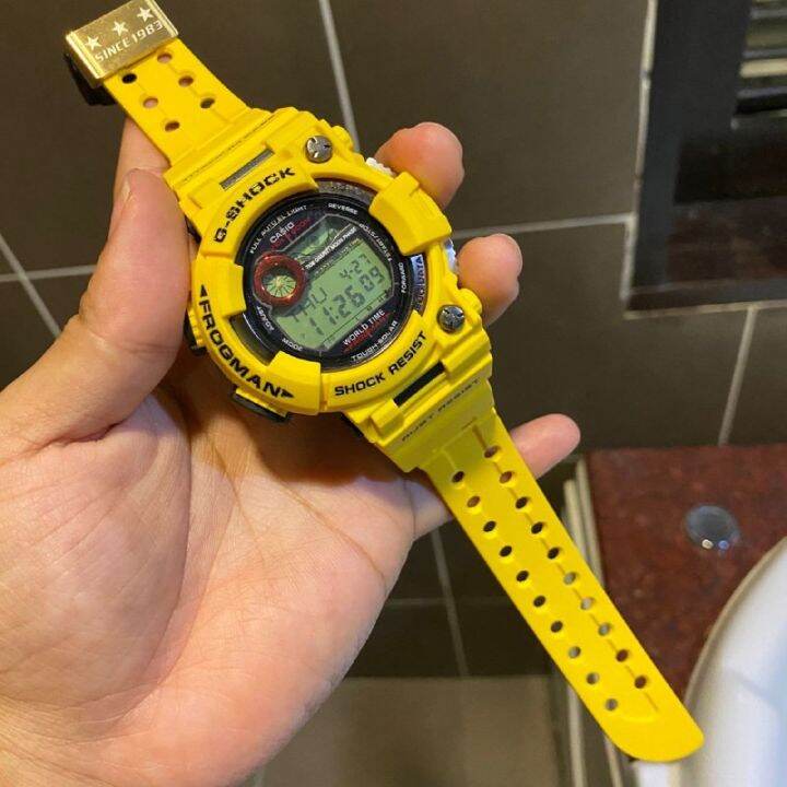 G-SH0CK FROGMAN YELLOW HIGH GRED LIMITED EDITION | Lazada