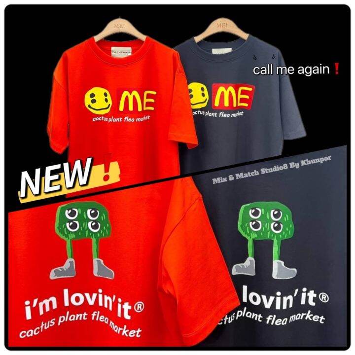 เสื้อยืด Call Me Again สกรีนสวยๆ ผ้าคอตตอนเกาหลี ใส่สบาย ใส่ได้ทั้งชาย ...
