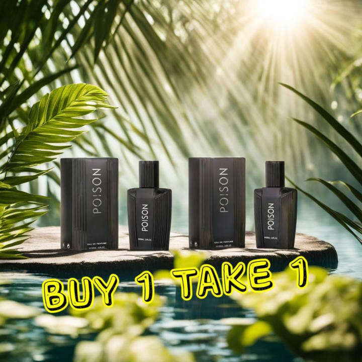 『BUY 1 TAKE 1』POISON PERFUME FOR MEN /INSPIRED COLLECTION/ 100 ML ...