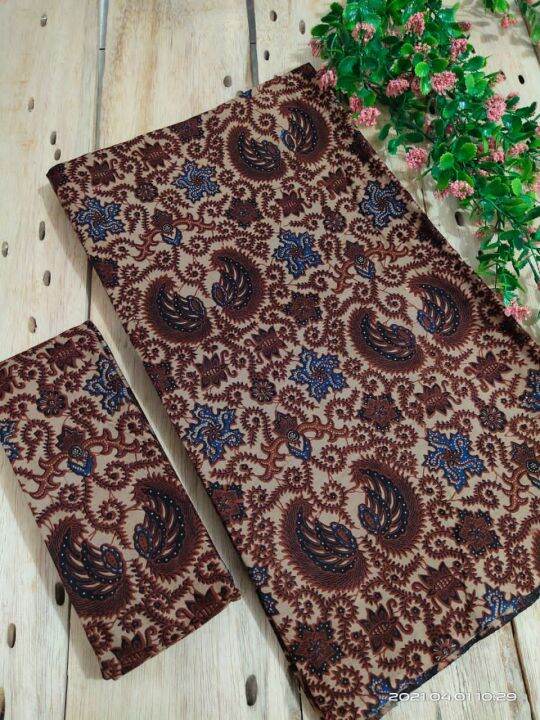 Kain Batik Printing Halus Motif Sayap Garuda Alit Bagus Buat Seragam ...