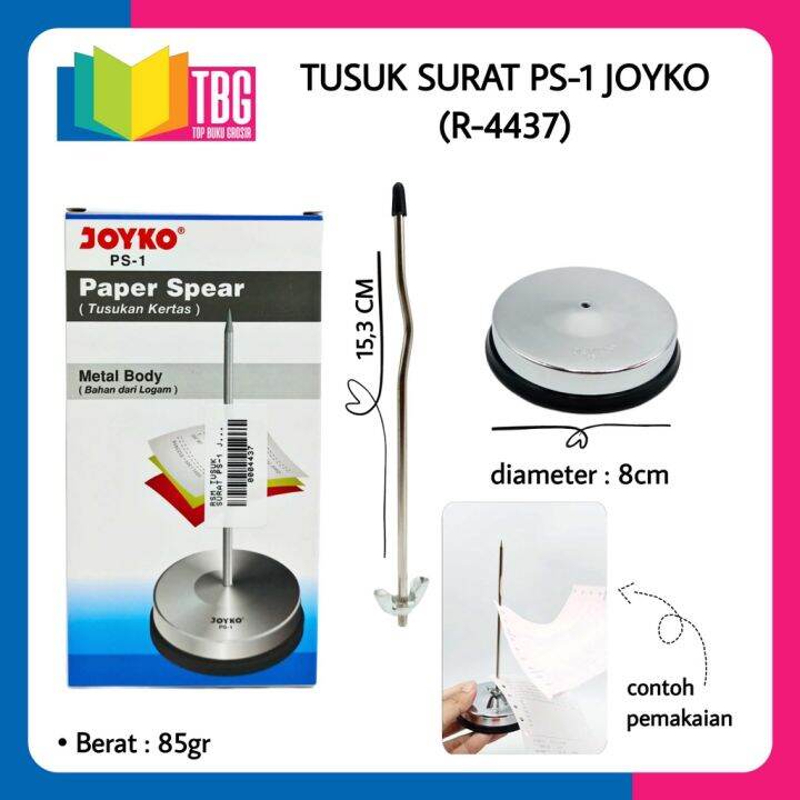 1 PCS TUSUK SURAT PS-1 JOYKO PAPER SPEAR TUSUKAN KERTAS (R-4437 ...