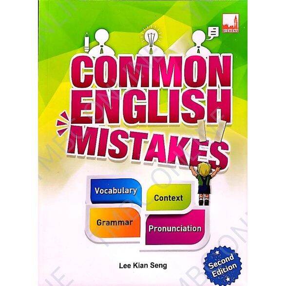 COMMON ENGLISH MISTAKES SECOND EDITION - DICKENS | Lazada