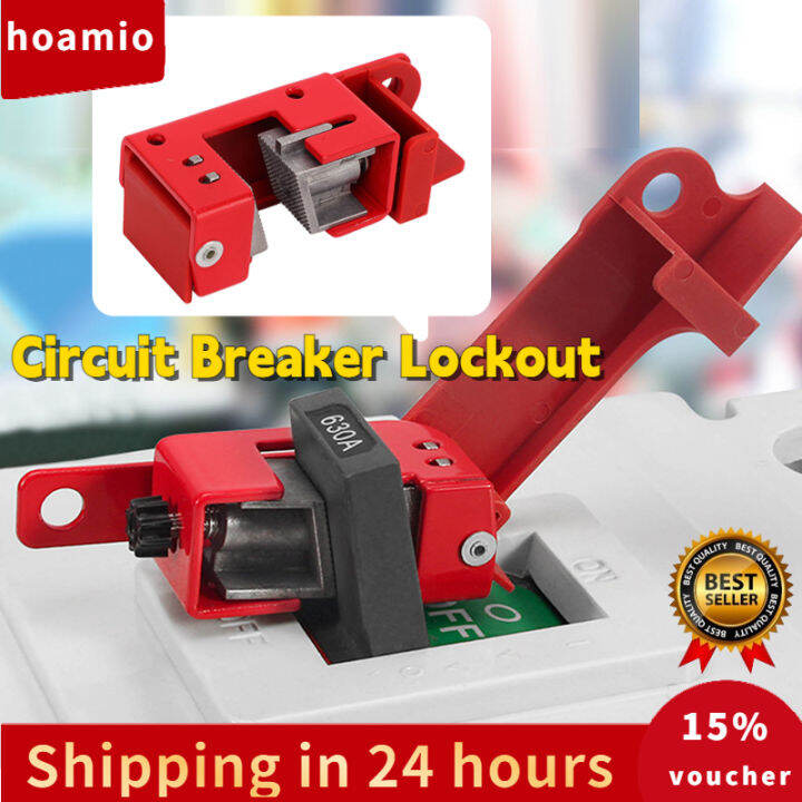 Circuit Breaker Lockout Red Appearance High Strength Corrosion ...