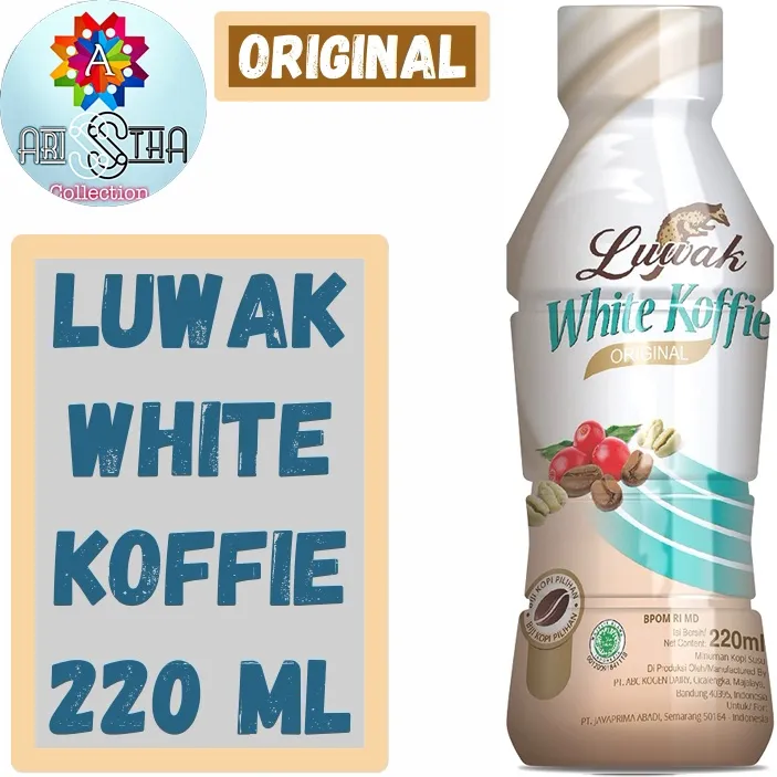 Kopi Luwak White Koffie Original Botol 220ml Ready Drink | Lazada Indonesia