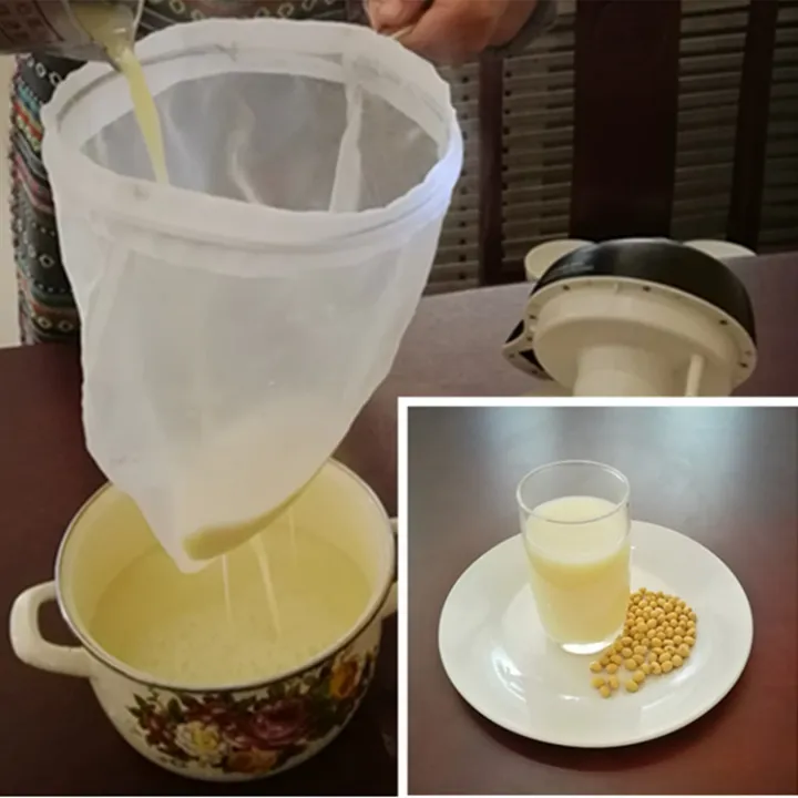 Steel ring soybean milk filter artifact coffee juice filter slag ...