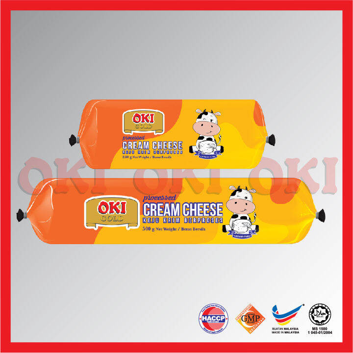 OKI GOLD PROCESSED CREAM CHEESE 250gm & 500gm | Lazada