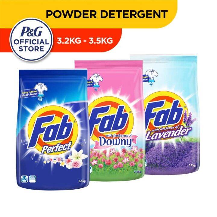 Fab Powder Detergent 3.0kg | Lazada