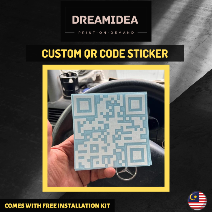 QR Code Sticker | QR Code for Store Window | QR Code for Car | Business ... QR Code Sticker | QR Code for Store Window | QR Code for Car | Business ...