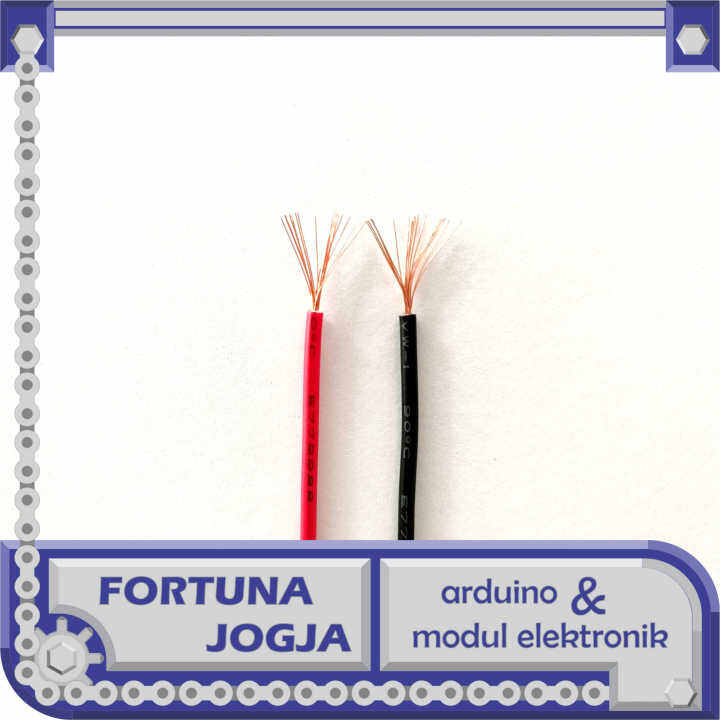 Kabel AWG 22 Warna Merah dan Hitam per Meter | Lazada Indonesia