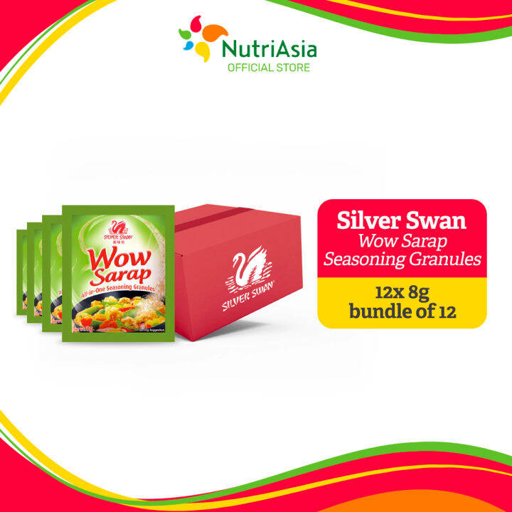 Silver Swan Wow Sarap Seasoning Granules 8g x 12 pcs Bundle of 12 | Lazada PH