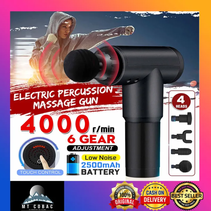 Fascial Gun Electric Massage Gun Handheld Muscle Smart Fascia Gun ...