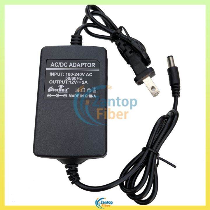 2 line 12V 2A AC/DC Adapter Charger Power Supply For CCTV Security / TV ...