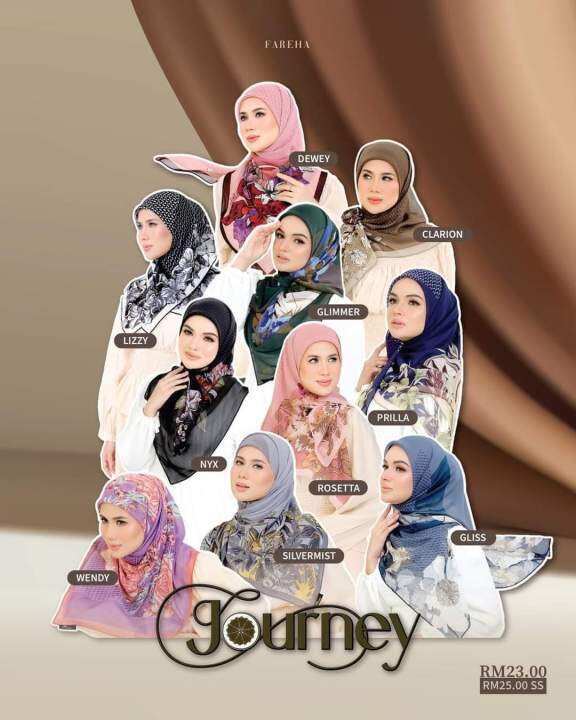 Tudung Fareha Journey | Lazada