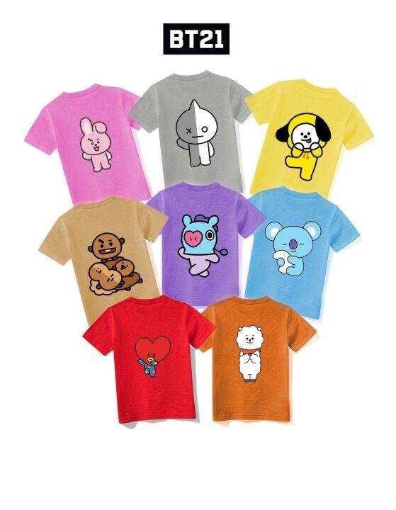 BT21 Shirt for Kids / Teens / Adults | Lazada PH