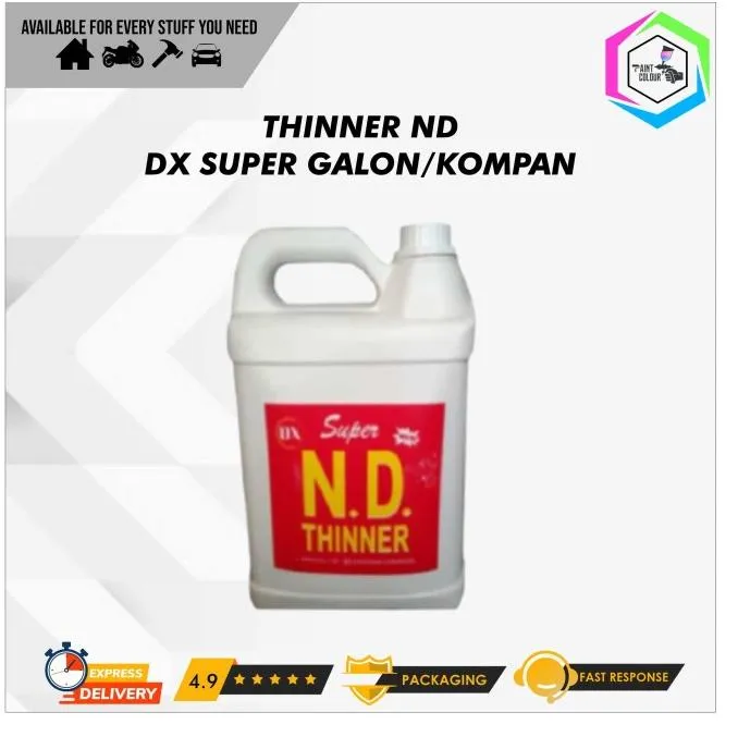 THINNER DX ND SUPER KOMPAN 5 LITER | Lazada Indonesia