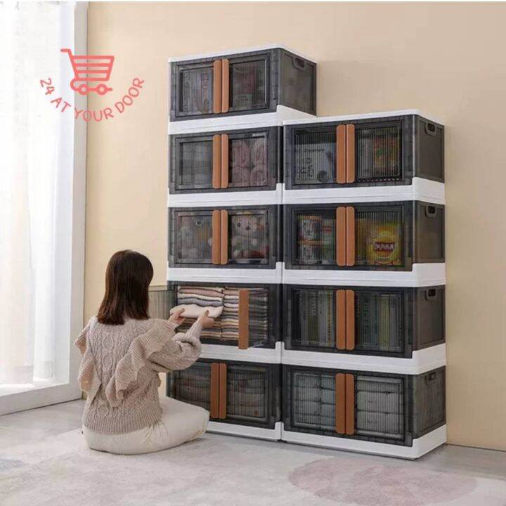 กล่องเก็บของพับได้ New 32L/72L 📦1 ชิ้น กล่องเก็บของอเนกประสงค์ กล่องใส่ของ กล่องพลาสติกพับได้ ...