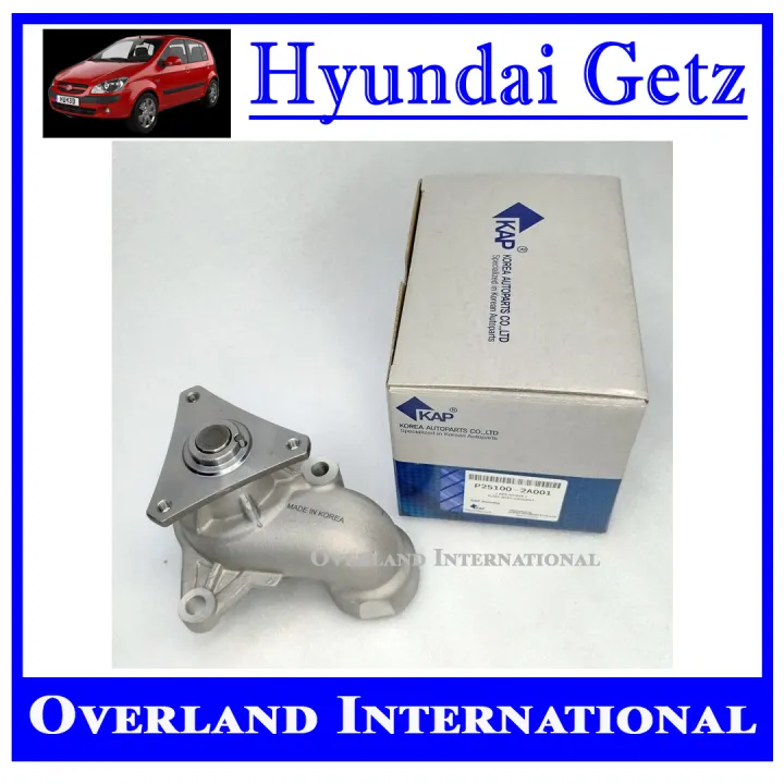 WATER PUMP ASSEMBLY, 25100-2A001 Hyundai Getz, Accent, Elantra, Matrix ...