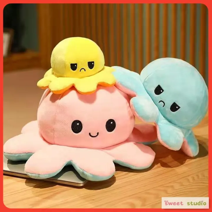 SS Reversible Moody Octopus Stuffed Toy CODmcp | Lazada PH