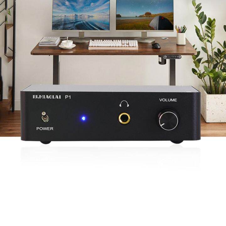 High Quality HIFI Desktop Headphone Amplifier Desktop Computer HD ...